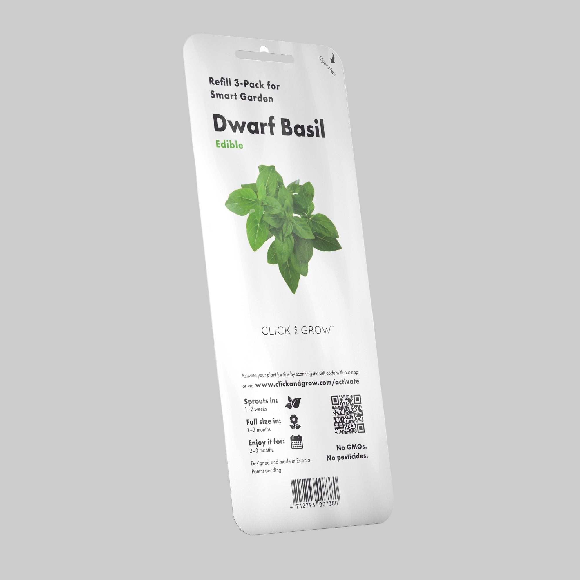 Dwarf Basil Plant Pods - Basilic nain - ClicknGrow – Agriculture du Coin